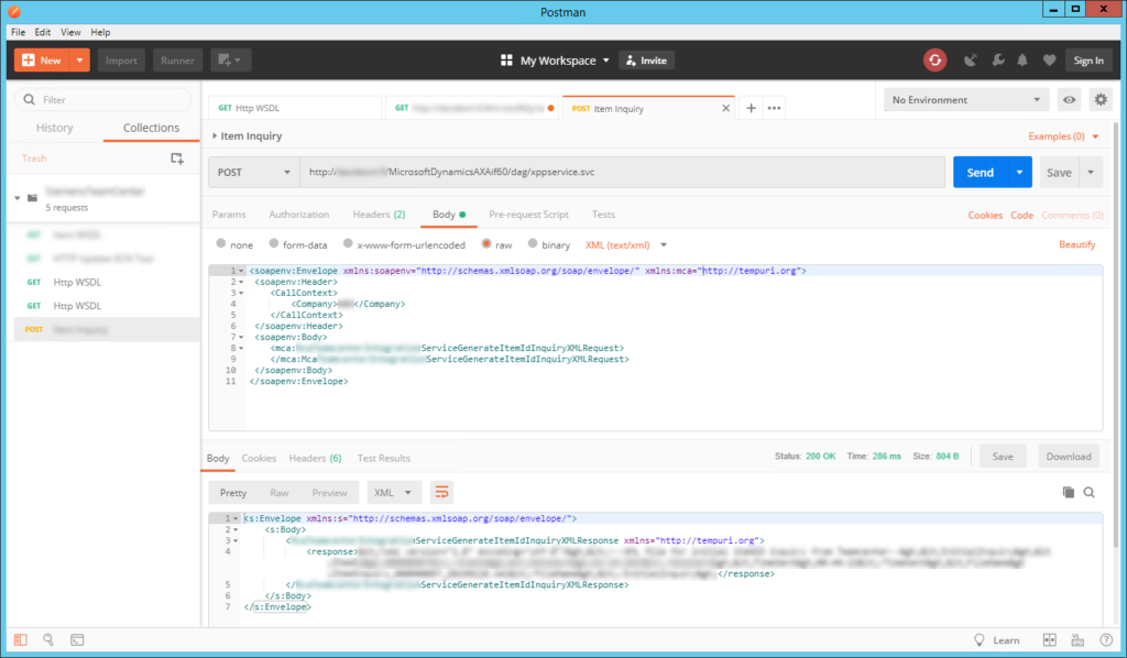Using Postman to Test AX 2012 Web Services – Dag Calafell, III