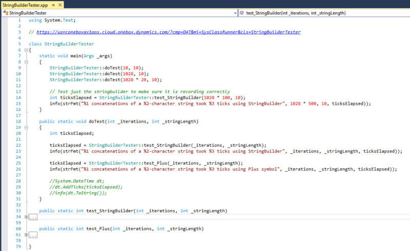 String Concatenation Performance - Dynamics 365 for Finance and ...