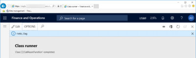 Call an Azure Function from Dynamics 365 for Finance and Operations ...