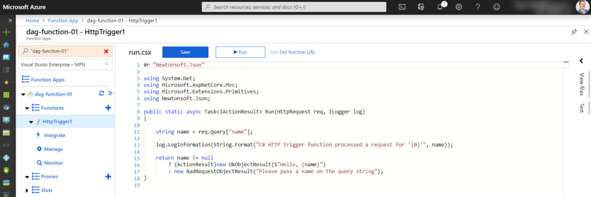 Call an Azure Function from Dynamics 365 for Finance and Operations ...