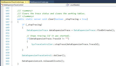 F&O Data Expansion Tool: Error Tracing Not Started – Dag Calafell, III