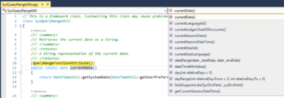 The Utility of Query Range Functions - Dynamics 365 for Finance ...