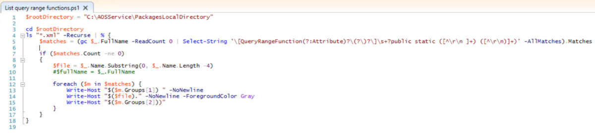 The Utility Of Query Range Functions Dynamics 365 For Finance